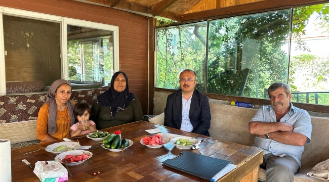 Kaymakam Özel'den Şehit Selçuk Özer'in Ailesine Ziyaret... - AKŞEHİR ...